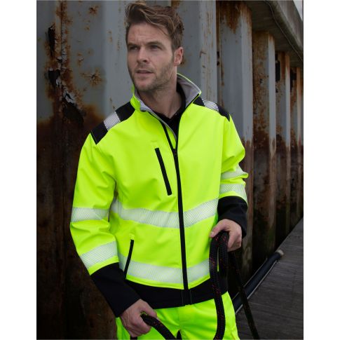 Printable Ripstop Safety Softshell by Result Safe-Guard at XAMAX®