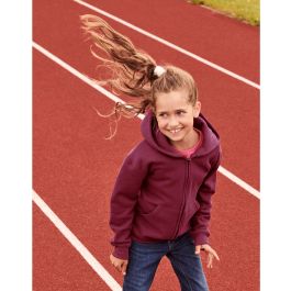 Kids Classic Hooded Sweat Jacket by Fruit Of The Loom at XAMAX®